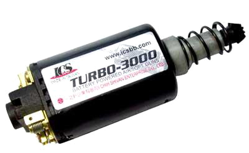 ICS Turbo 3000 Airsoft AEG Motor - Long Type - Hero Outdoors