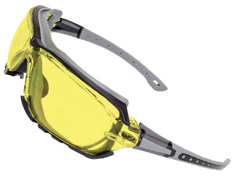 Global Vision Octane Safety Glasses w/ Anti-Fog Lenses (Model: Yellow ...