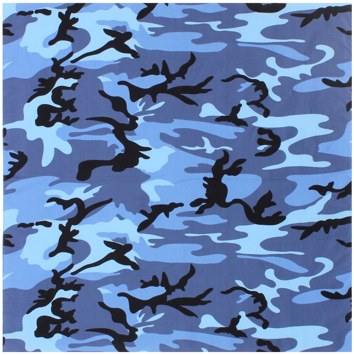 Rothco Large Camo Bandana - Sky Blue Camo - Hero Outdoors