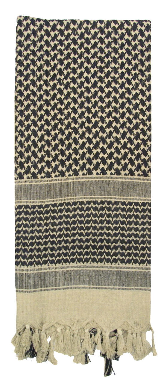 Rothco Shemagh Tactical Desert Keffiyeh Scarf - Tan - Hero Outdoors