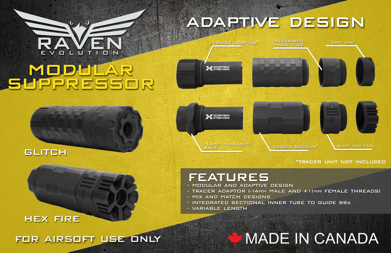Raven Evolution Hexfire Modular Extension Set - Hero Outdoors
