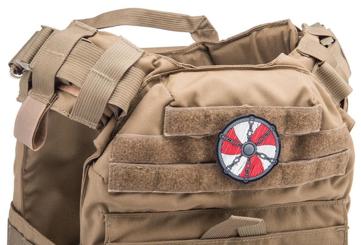 Viking Shield PVC Morale Patch (Type: Chained Spiral) - Hero Outdoors