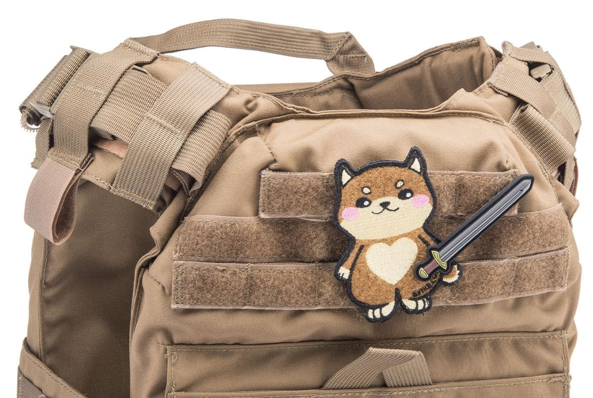 "Sword" PVC Morale Patch - Hero Outdoors