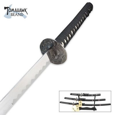 Last Samurai 3 Piece Sword Set - Hero Outdoors