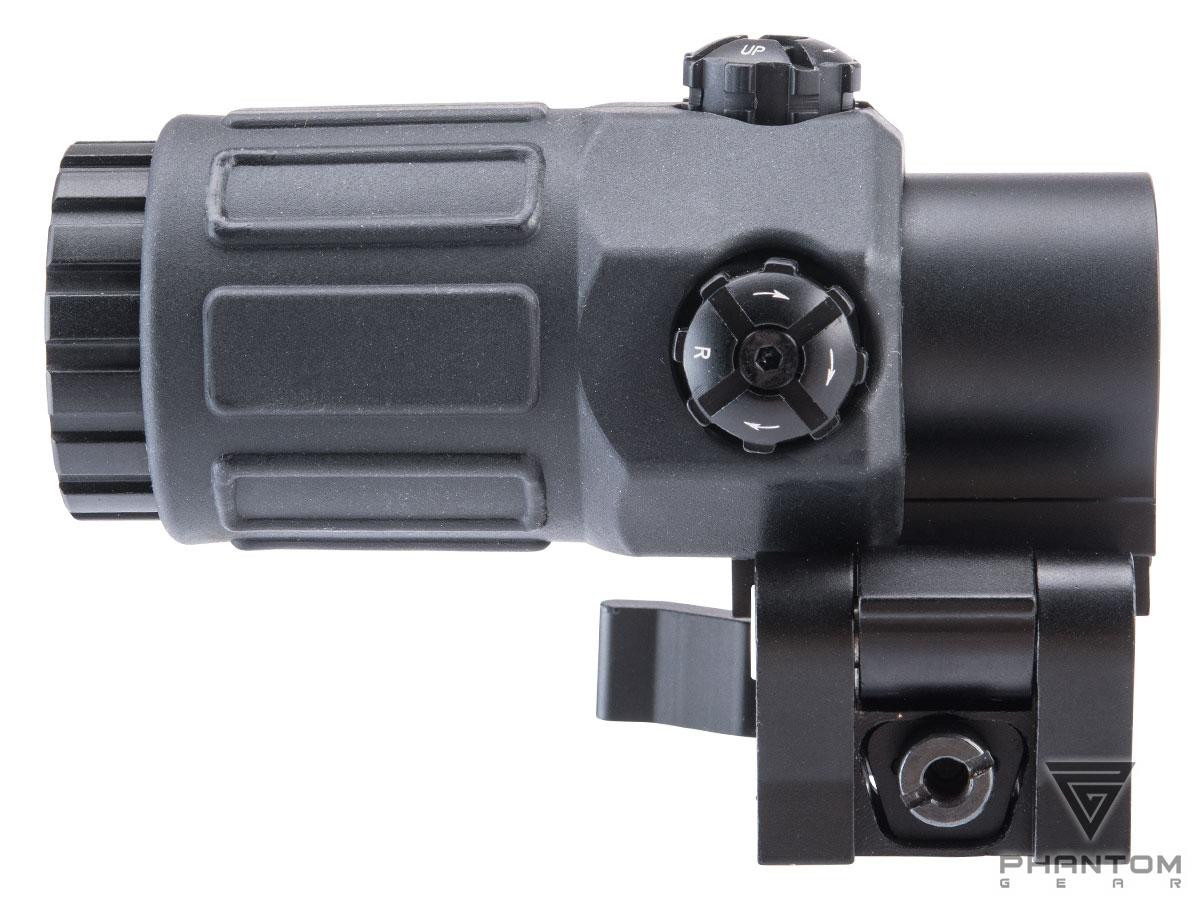 Phantom 3X-H 3X Flip to Side Magnifier for Red Dot Optics - Hero Outdoors