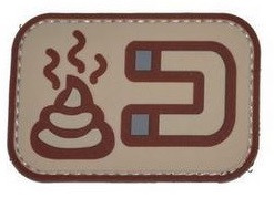 Shit Magnet PVC Morale Patch - Hero Outdoors