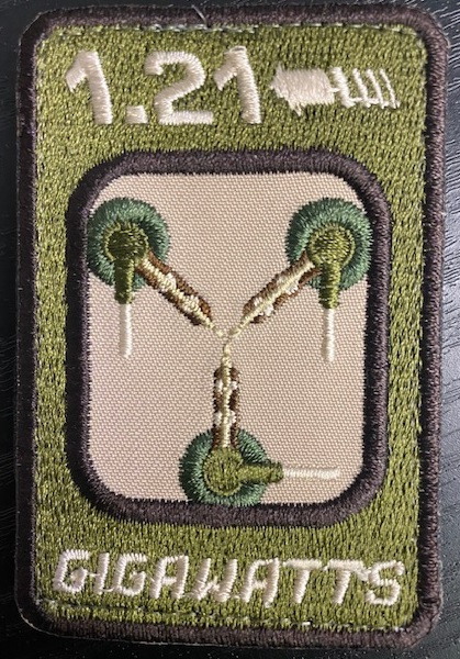 1.21 Gigawatts Moral Patch - Hero Outdoors