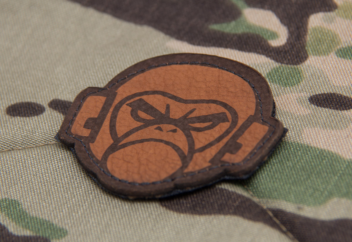 Monkey Head Leather - Morale Patch - Hero Outdoors