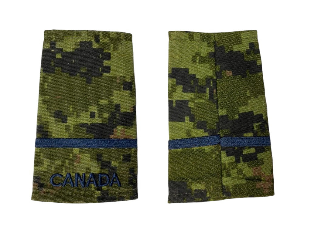 Canadian Armed Forces Cadpat Rank Epaulets Air Force - Officer Cadet ...
