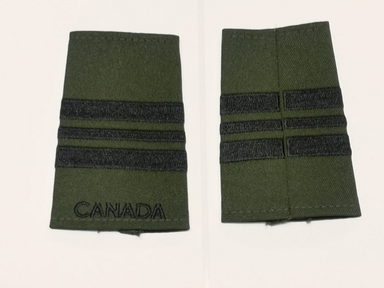 Canadian Armed Forces Green Rank Epaulets Navy - Lieutenant-Commander ...