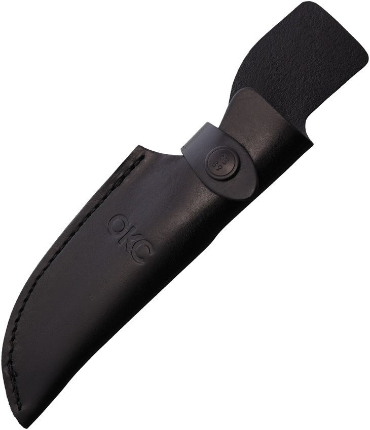 Caper Black Leather Sheath