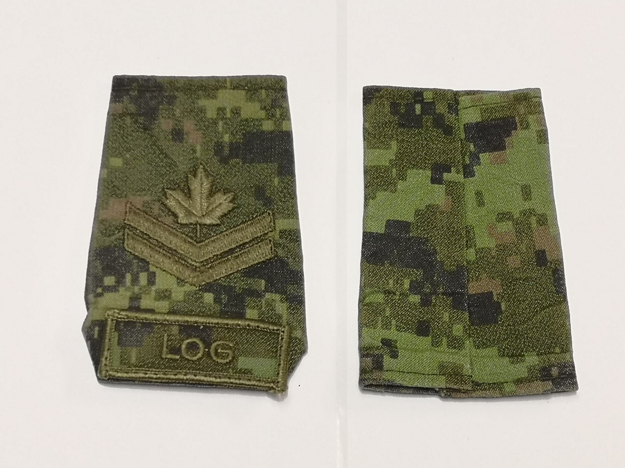Canadian Armed Forces Cadpat Rank Epaulets LOG - Master Corporal - Hero ...