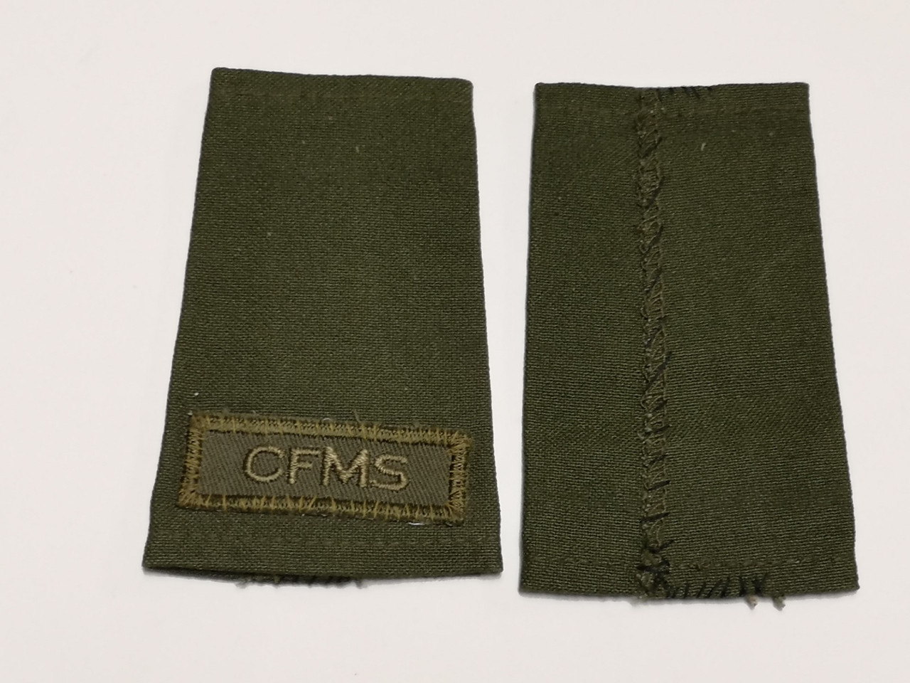 Canadian Armed Forces Green Rank Epaulets CFMS - Private (Basic) - Hero ...