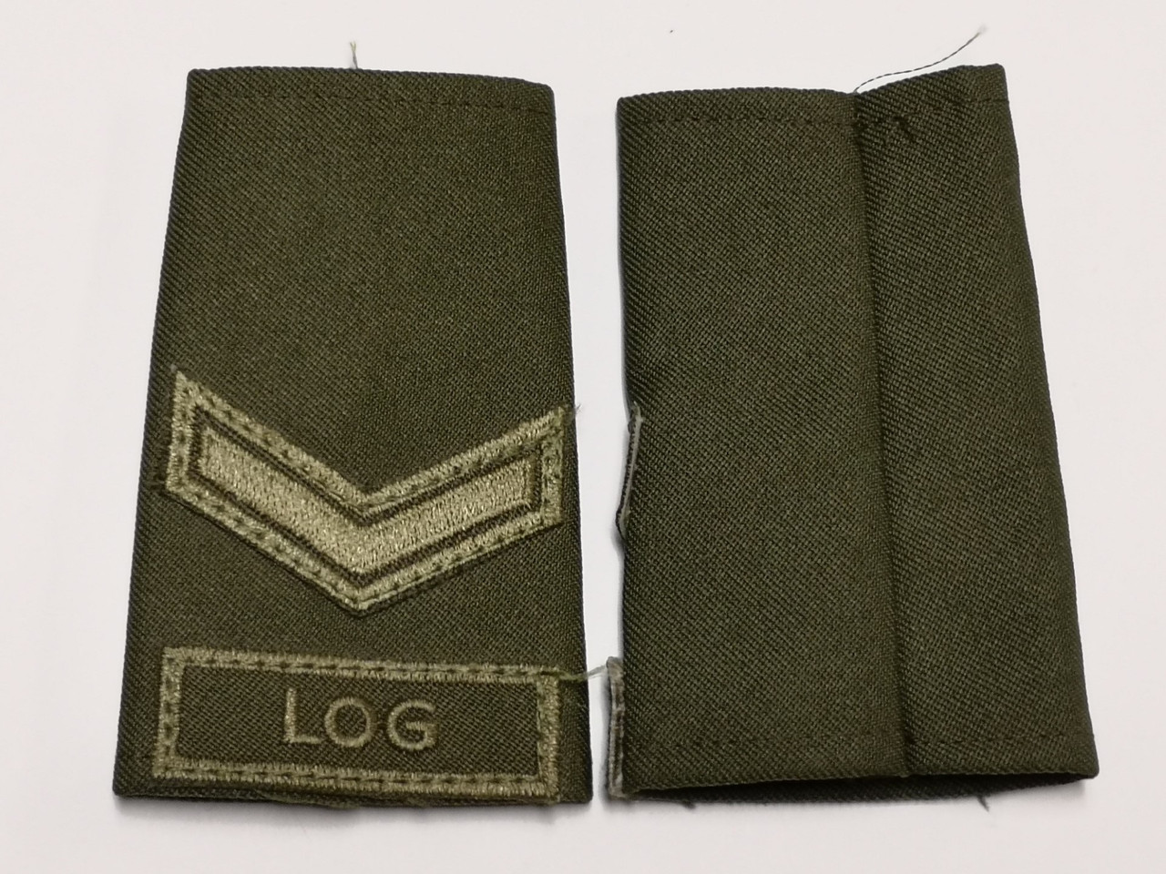 Canadian Armed Forces Green Rank Epaulets LOG - Private (Trained ...