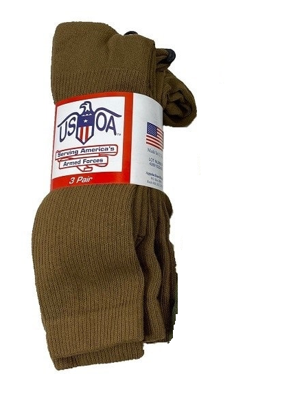 U.S. Armed Forces USOA Anti-Microbial Boot Sock - 3 Pack - Hero Outdoors
