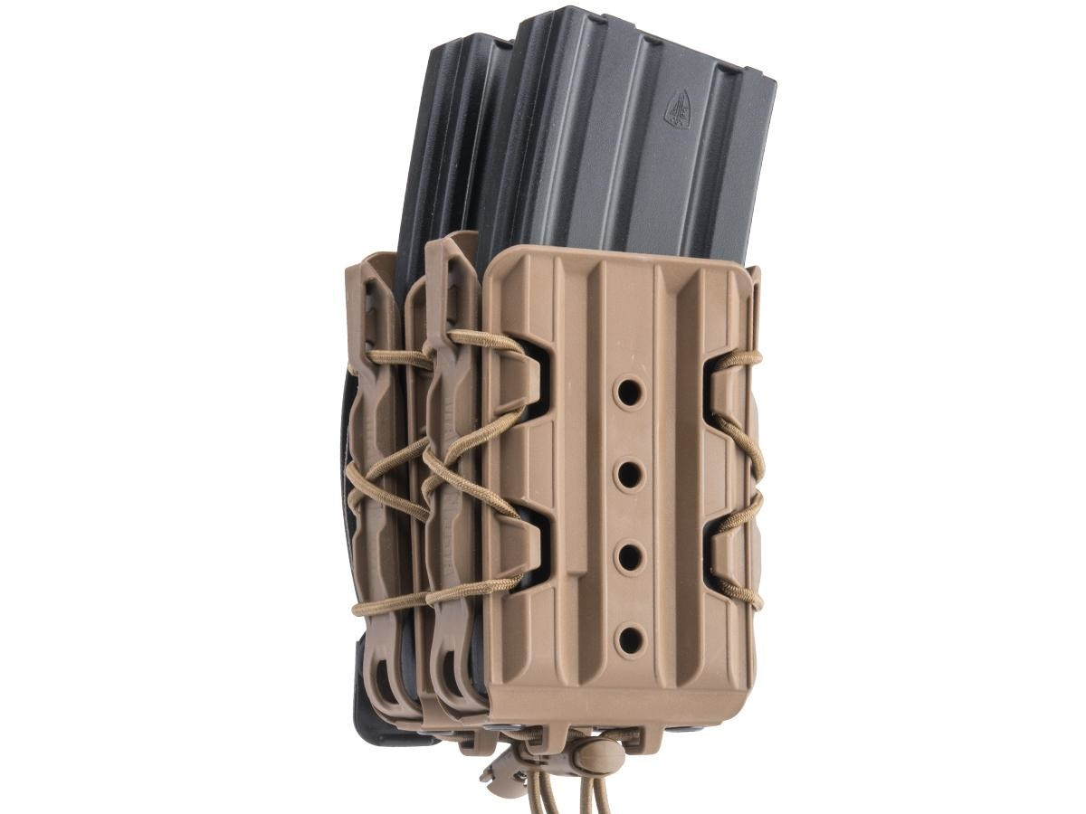 HSGI Polymer "X2R TACO" V2 Double Rifle Magazine Pouch w/ U-Mount