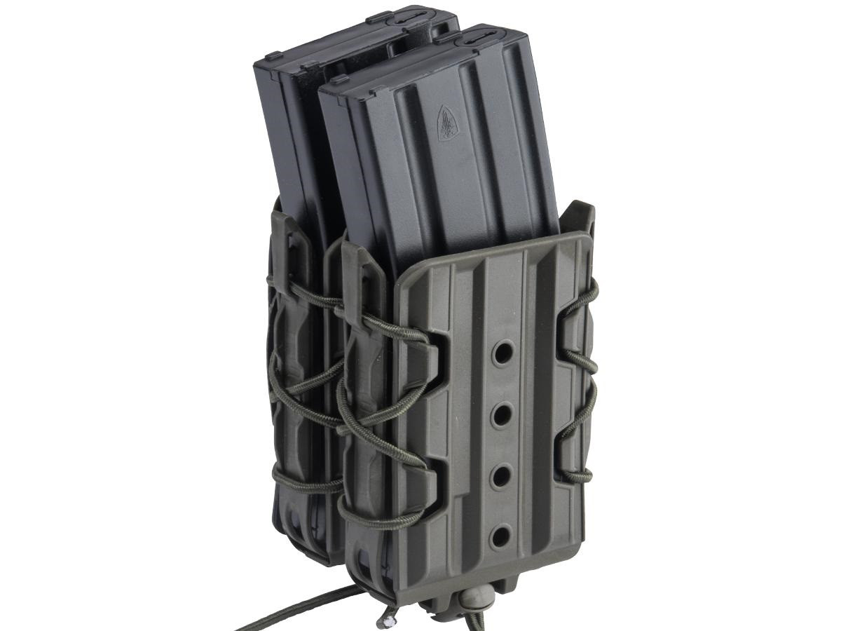 HSGI Polymer "X2R TACO" V2 Double Rifle Magazine Pouch w/ U-Mount