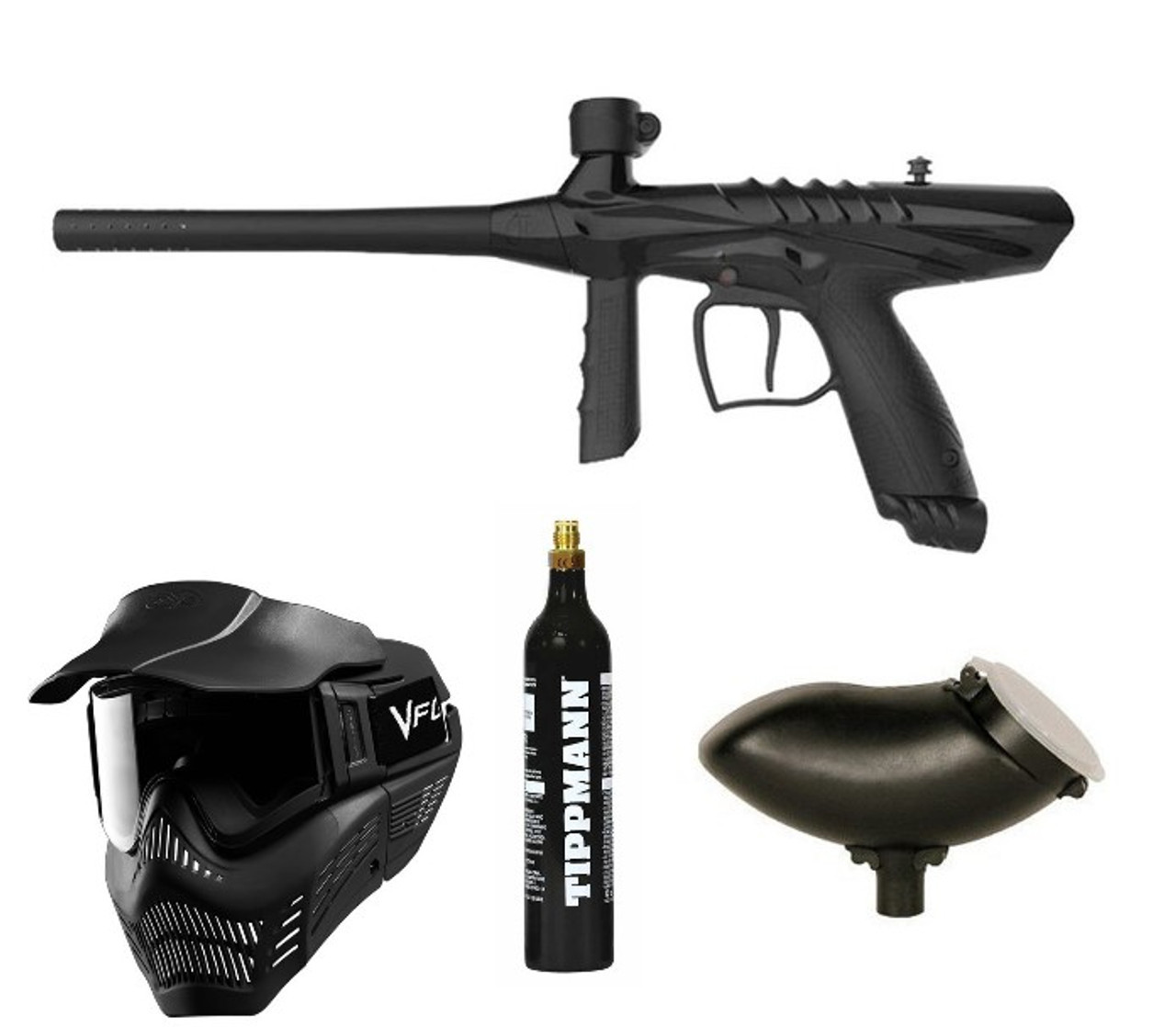 Rize CZR Paintball Gun - Purple/Black