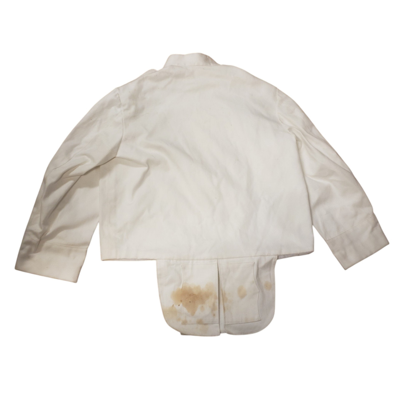 Canadian Armed Forces Formal White Mess-Dress Jacket W/O Regimental Buttons