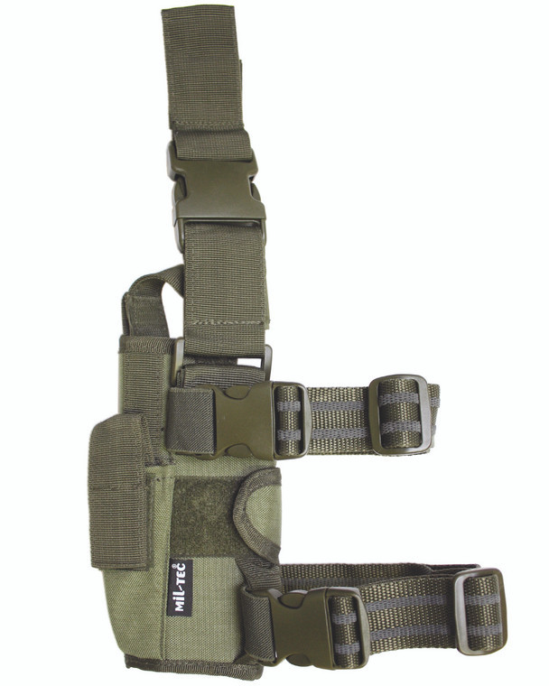 Mil-Tec® OD Adjustable Leg Holster - Hero Outdoors