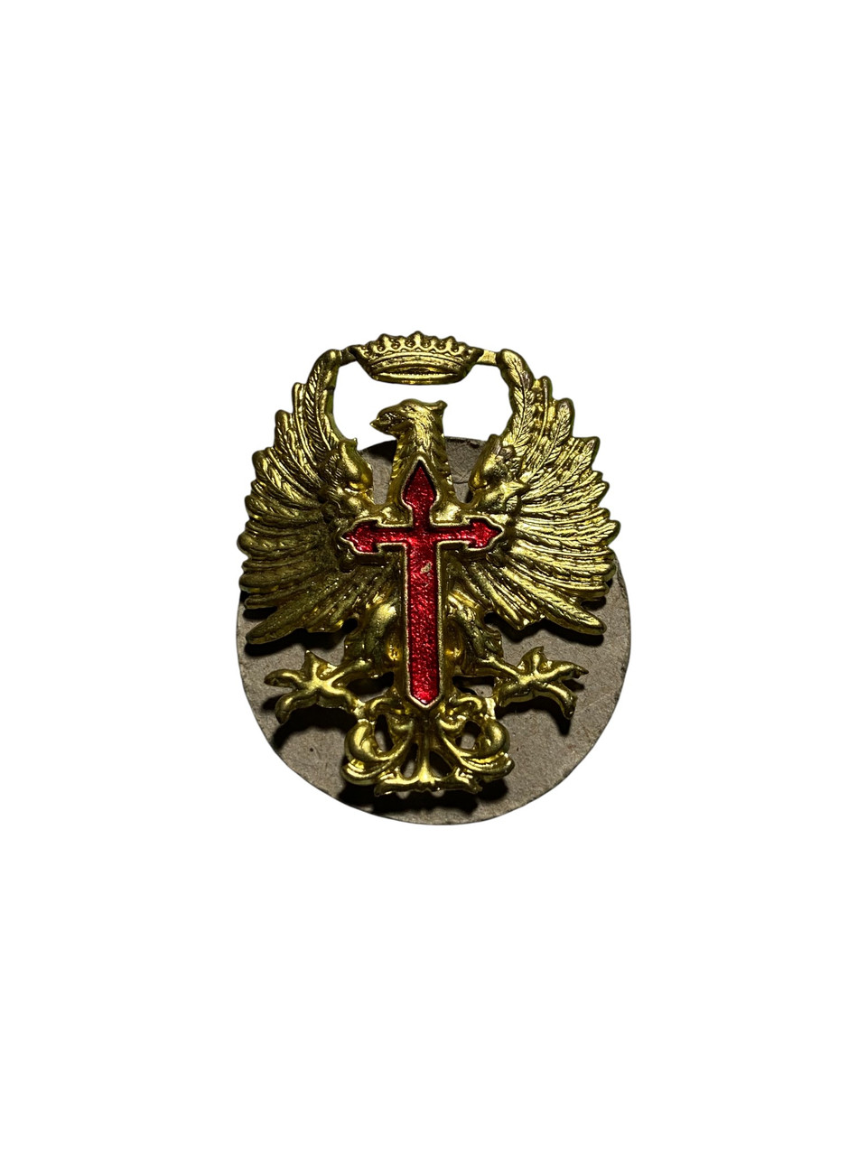 Spanish Armed Forces Saint John Emblem Cap Badge