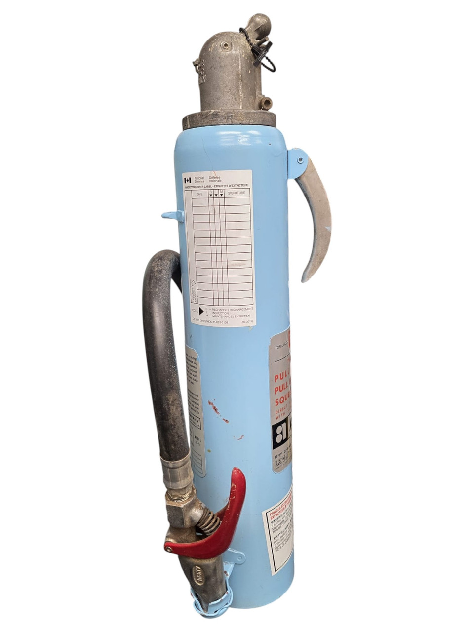 Canadian Armed Forces Baby Blue Ansul A-5 Fire Extinguisher