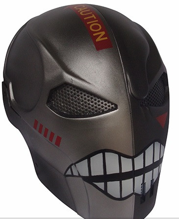 R-Custom Fiberglass Wire Mesh Cyborg Mask - Hero Outdoors