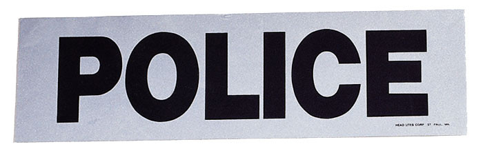 Rothco Reflective Police Patch - Hero Outdoors