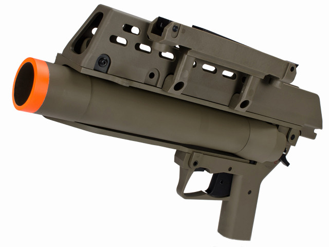 AG36 Grenade Launcher for G36 Airsoft AEG (Color: Dark Earth) - Hero ...