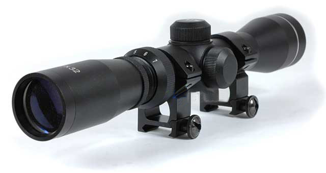 AIM Sports 2-7x32 Long Eye Relief Tactical Scope - Hero Outdoors