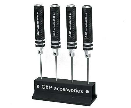 G&P Professional Airsoft Teching Steel Precision HEX Screwdriver Set ...