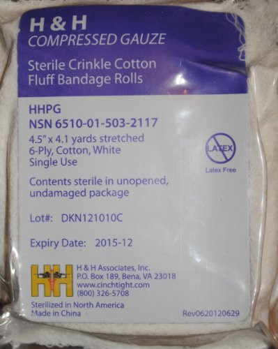 U.S. Armed Forces H&H Compressed Gauze - Hero Outdoors