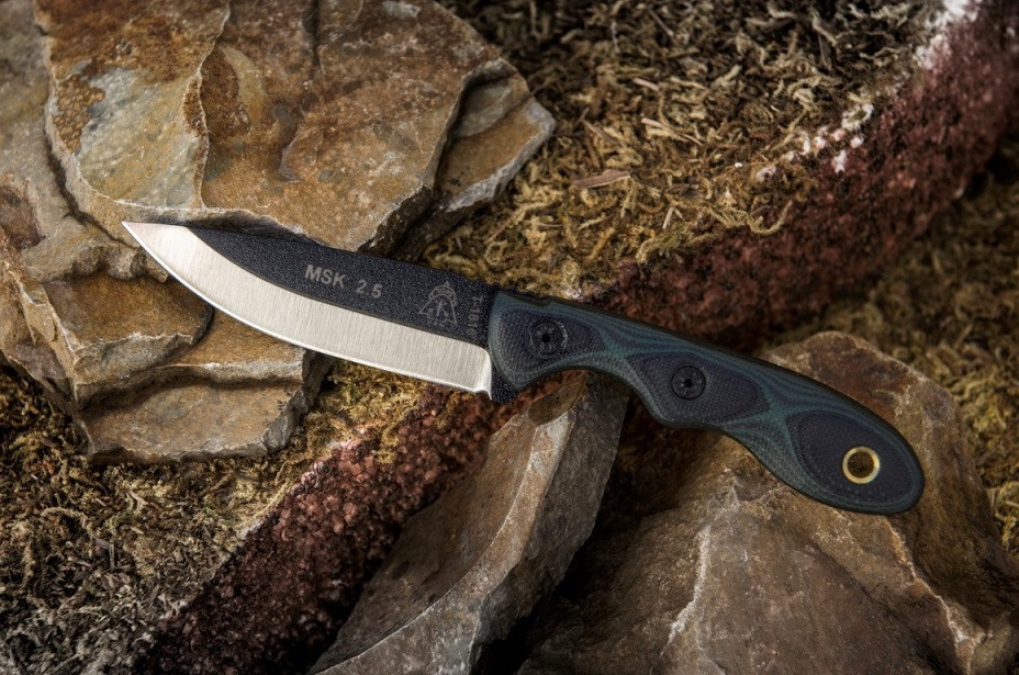 TOPS MSKGB Mini Scandi 2.5 w/Neck Sheath - Hero Outdoors