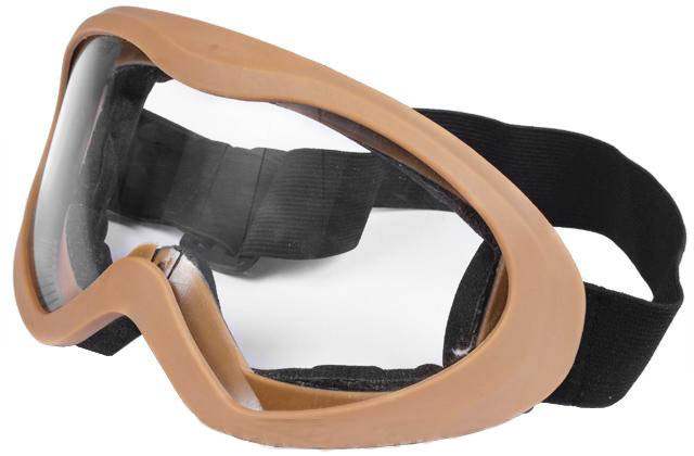 Matrix Military Style "Clear View" Tactical Sand Goggles - Tan - Hero ...