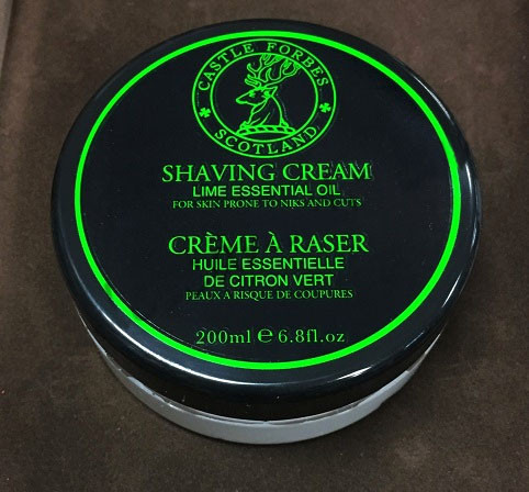 Castle Forbes Lime Oil Shaving Cream 200mL - Hero Outdoors