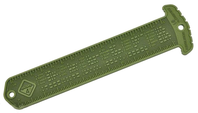Hazard 4 Cheatstick #1 Morse/Ruler (Color: OD Green) - Hero Outdoors