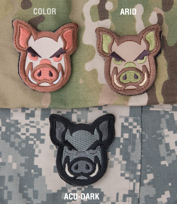 Pig Head - Morale Patch - Hero Outdoors