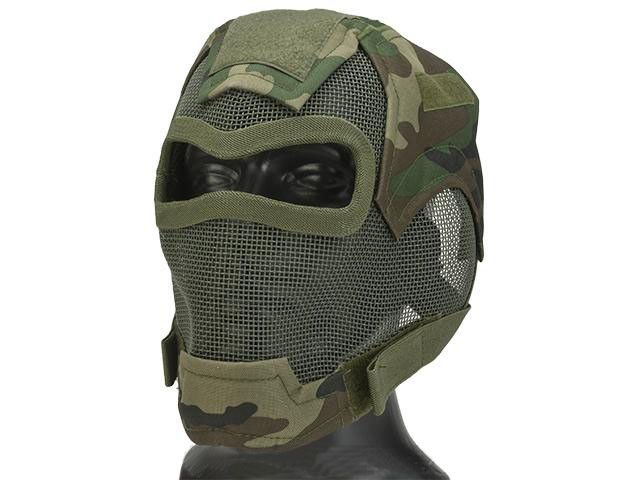 Matrix Iron Face Carbon Steel "Watcher" Gen7 Full Face Mask - Woodland ...