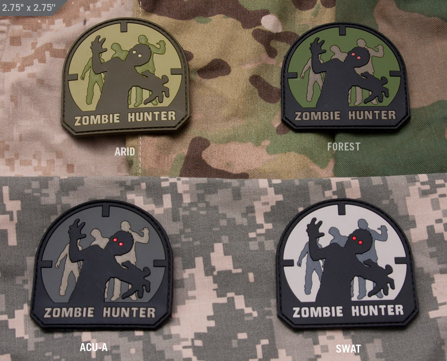 Zombie Hunter - PVC - Morale Patch - Hero Outdoors