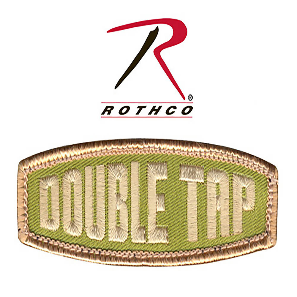 Rothco Double Tap Morale Patch - Hero Outdoors