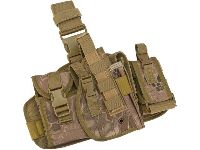 Matrix Drop Leg MOLLE Platform w/ Holster and Pouch Set - Desert ...