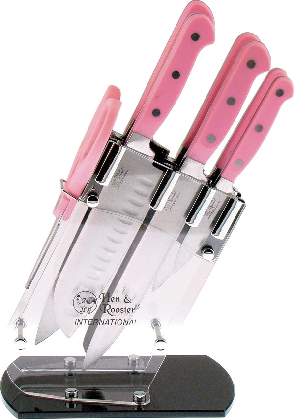 Seven Piece Kitchen Set Pink - Hero Outdoors