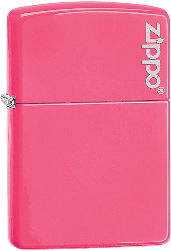 Zippo Neon Pink Zippo Logo - Hero Outdoors