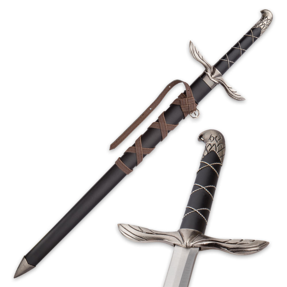 Assassin's Talon - Medieval Display Sword - Eagle Pommel - Eagle Wing ...