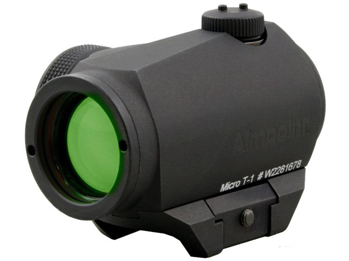 Aimpoint Micro T-1 2 MOA Red Dot Sight w/ Standard Mount - Hero Outdoors