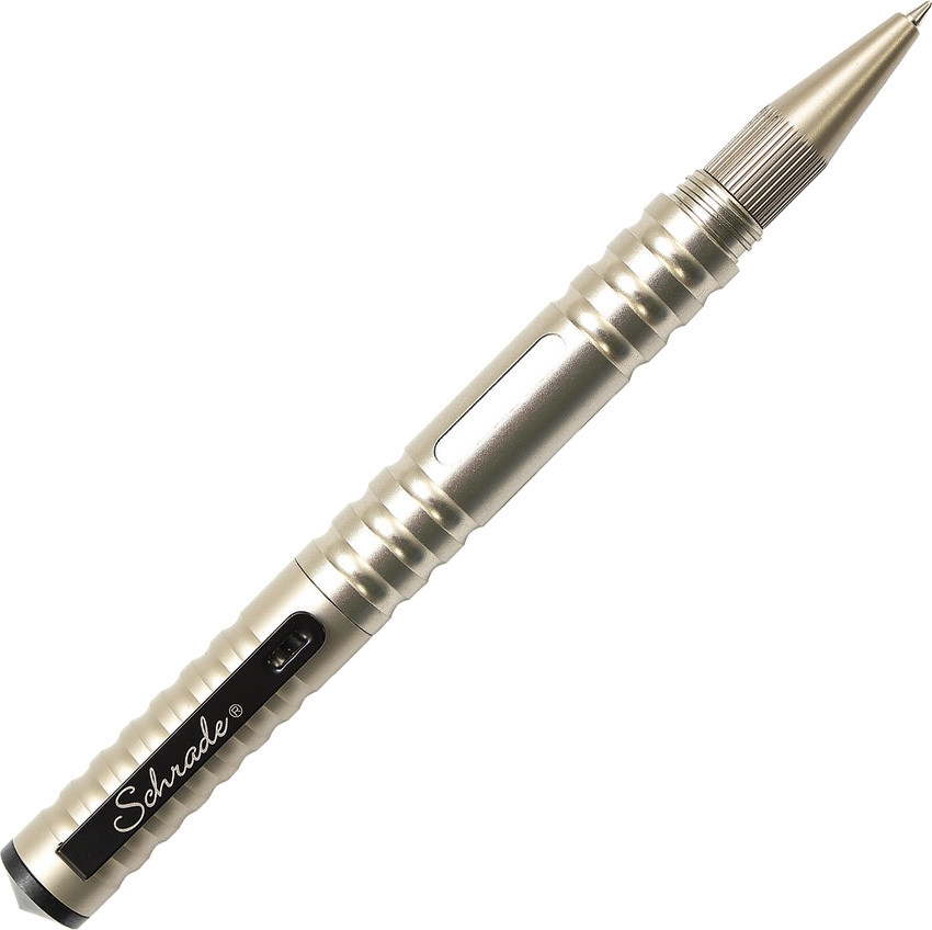 Schrade PEN10C Professionals Tactical Pen - Chrome - Hero Outdoors