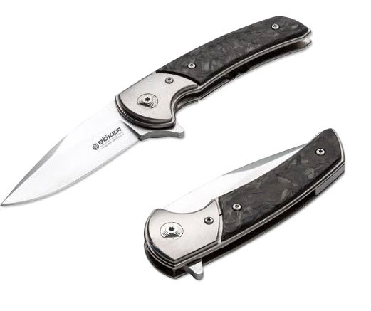 Boker Germany 111654 Model 13 Flipper - Wild Carbon Fiber - Hero Outdoors