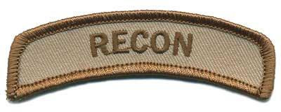 Matrix Recon Tab Hook and Loop Backed Morale Patch (Tan) - Hero Outdoors