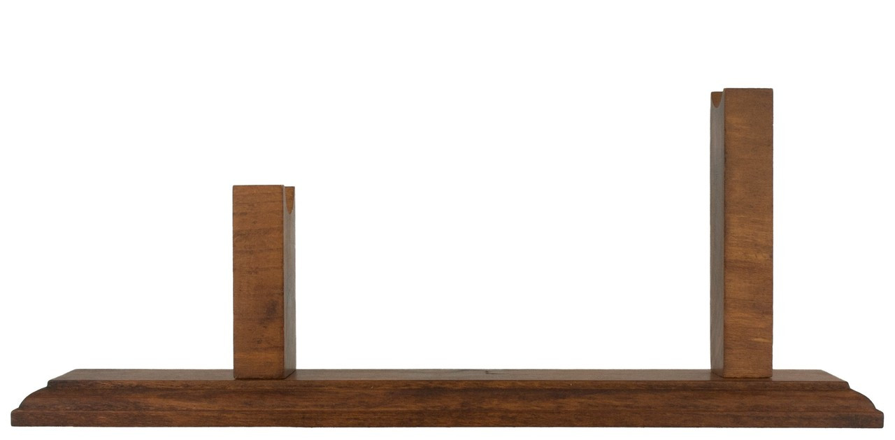 Denix Deluxe Desktop Wooden Stand For Revolvers - Hero Outdoors