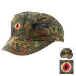 German Flecktarn Camo Army Field Cap - Hero Outdoors